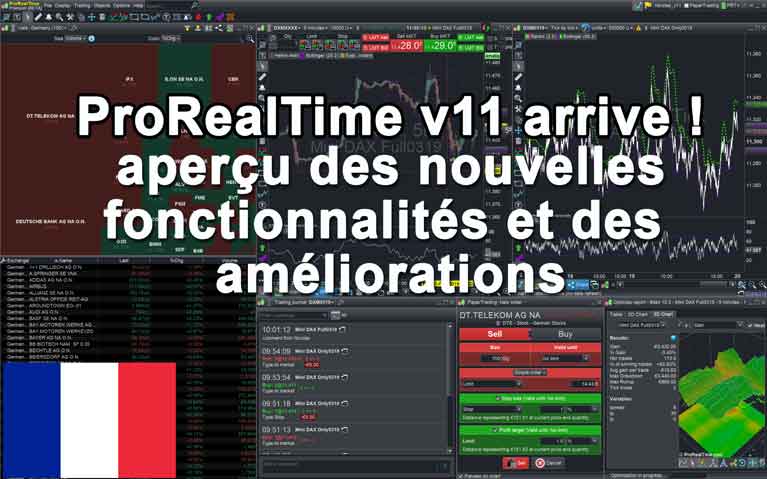 ProRealTime v11 arrive ! Présentation des nouveautés et améliorations ...