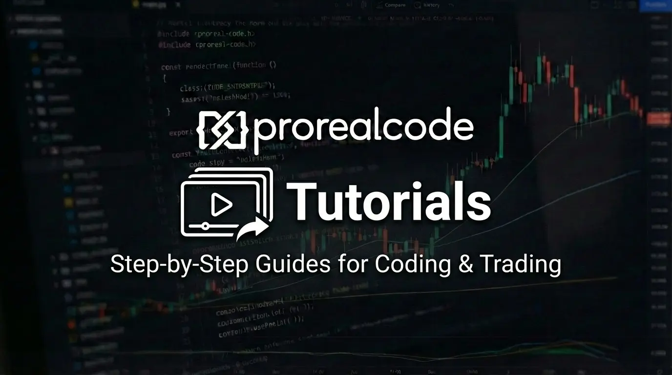 Programming Tutorials - ProRealTime Guides - ProRealCode