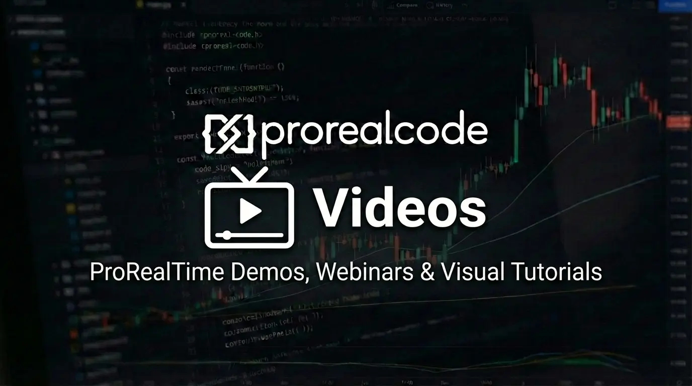 ProRealTime v12 Videos - ProRealTime Demos & Webinars